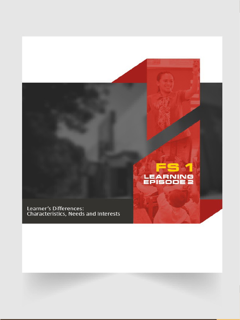 Fs1 Episode 2 | PDF | Learning | Child Development