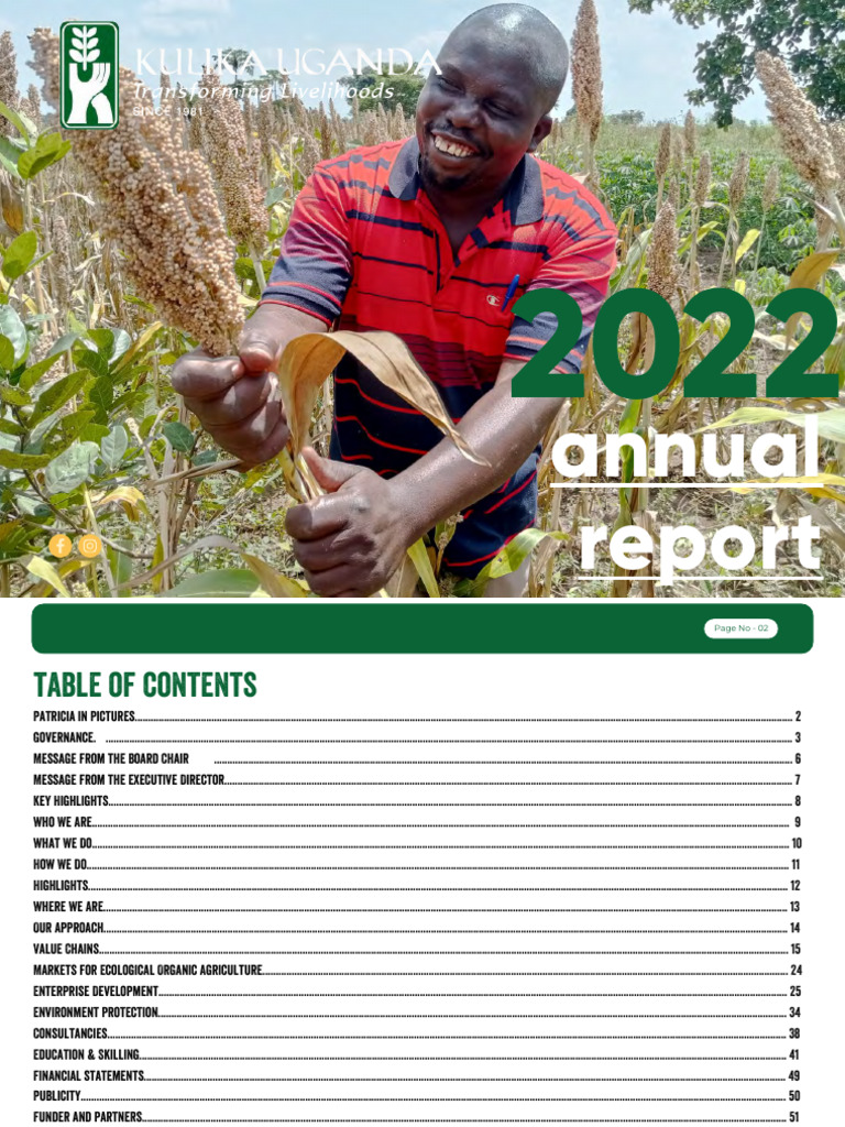 2022 Kulika Uganda Annual Report | PDF