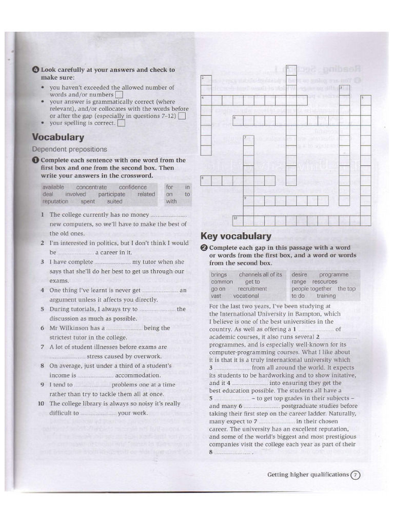 Vocabulary Unit 1 | PDF