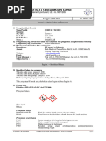 MSDS Etanol: Bahaya dan Penanganan | PDF