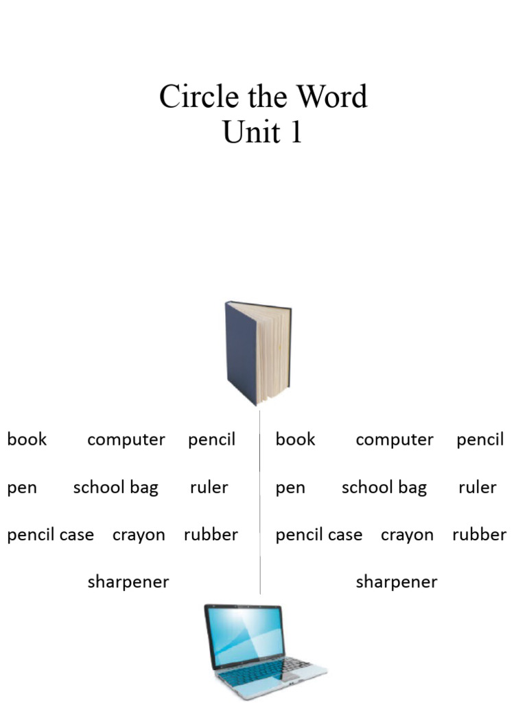 New High Five 1 Ready For School - Circle The Word - 26 Slides ...