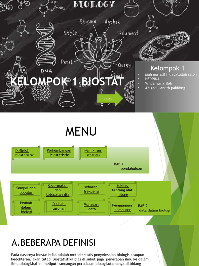 PP Biostat | PDF | Kesehatan Holistik | Sains & Matematika