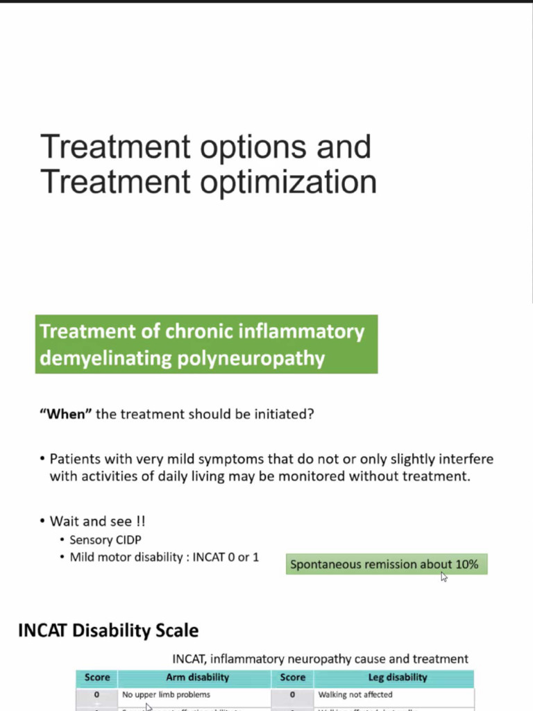 CIDP Treatment | PDF