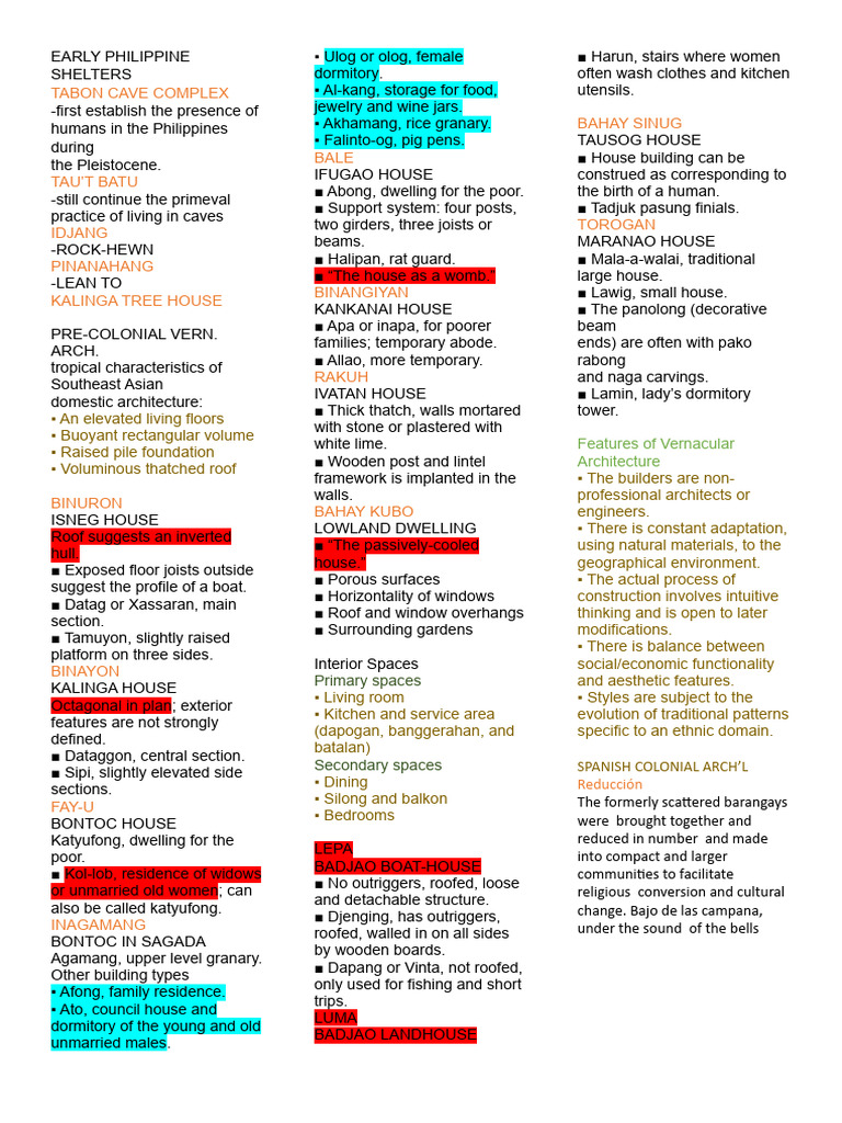 Hoa 4 Kodigs | PDF | Architectural Design | Architecture