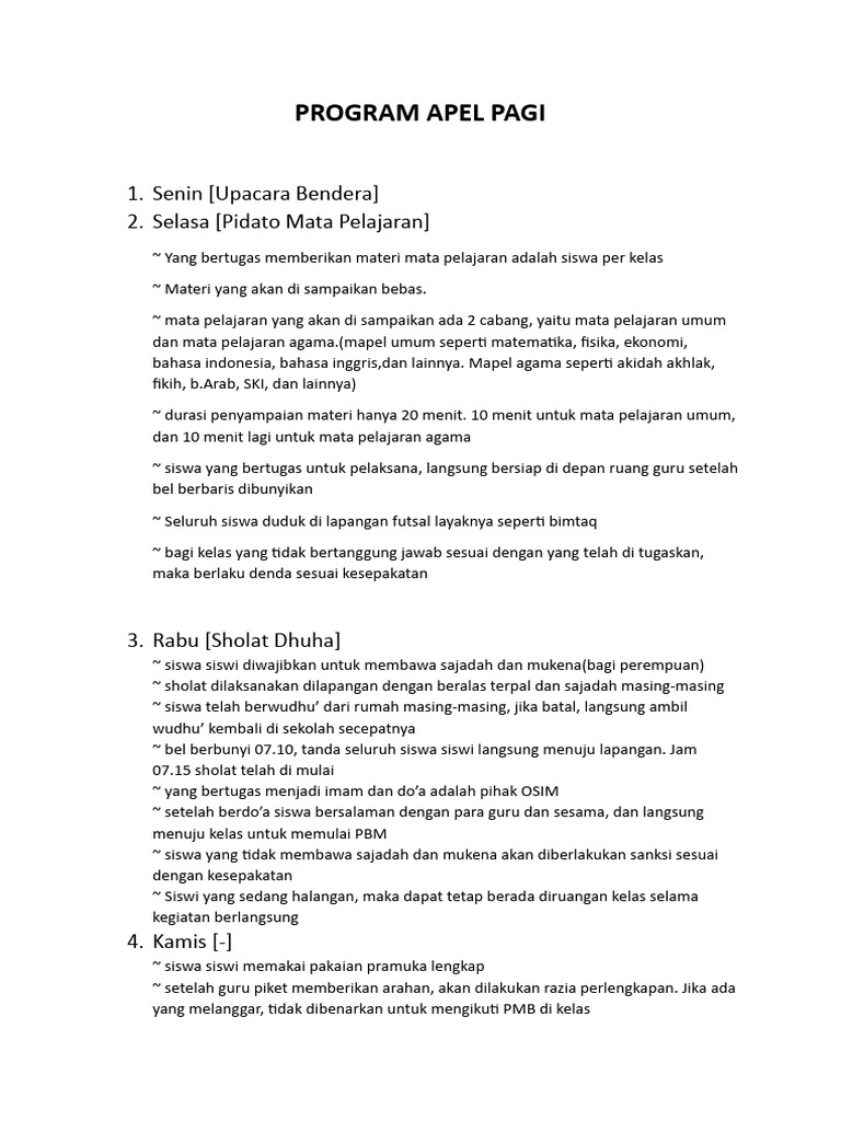 Program Kerja OSIM 2023 | PDF | Seni & Disiplin Bahasa