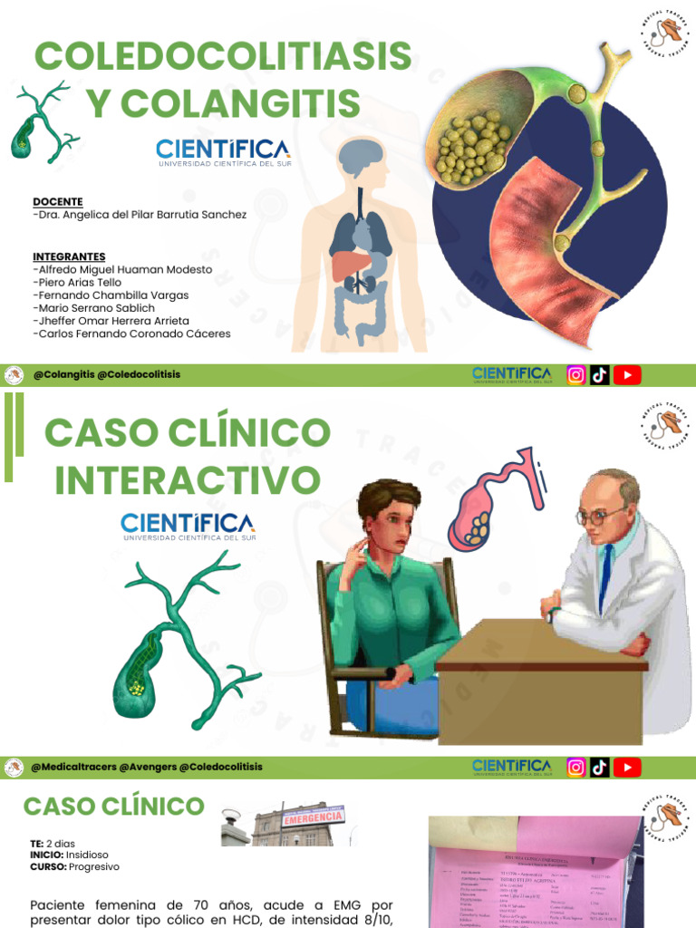 Coledocolitiasis y Colangitis | PDF