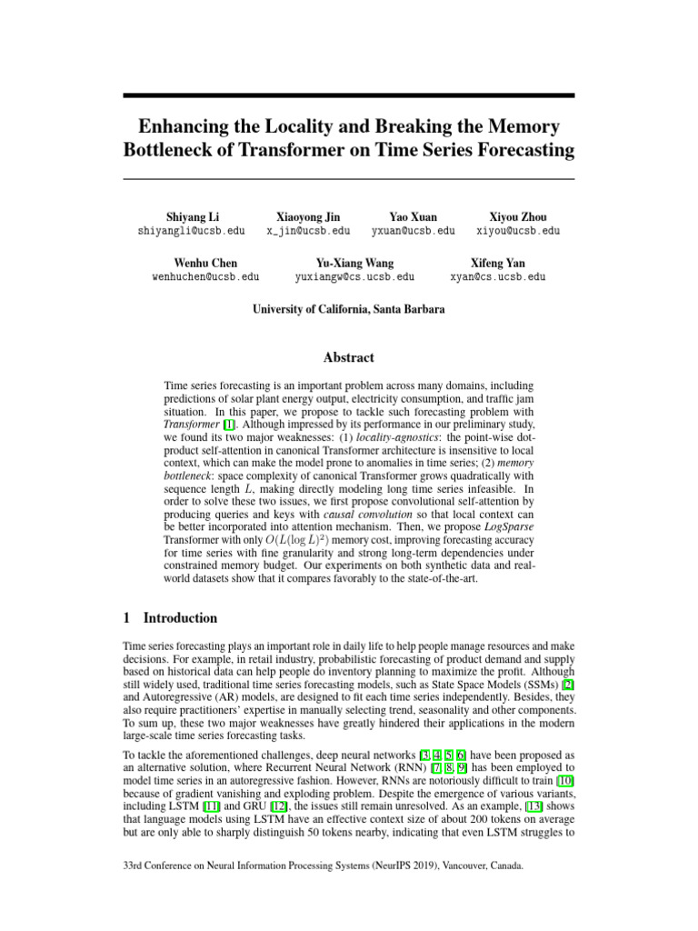 Enhancing The Locality and Breaking The Memory Bottleneck of ...