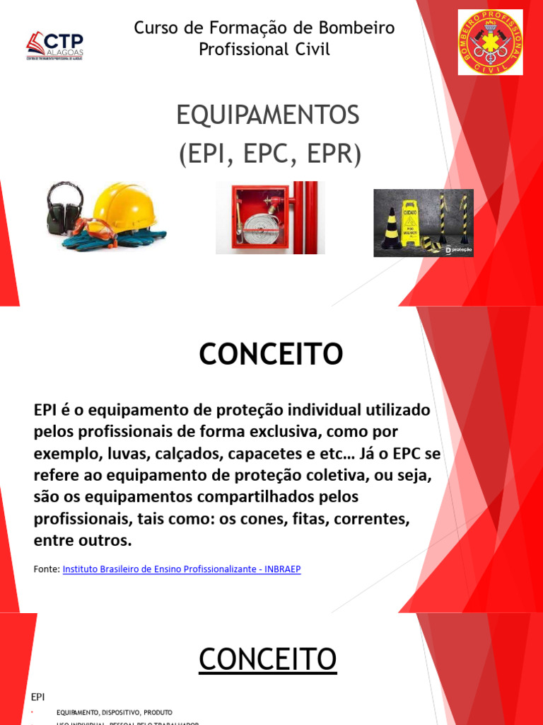 Slide Epi Epc e Epr Corrigido | PDF
