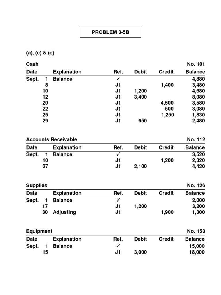 Problem 3-5b Answers | PDF