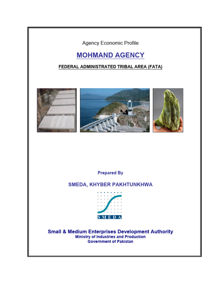 District Profile Mohmand Agency FATA | PDF | Federally Administered ...