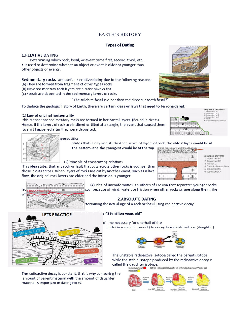 Earth History | PDF | Rock (Geology) | Earth Sciences