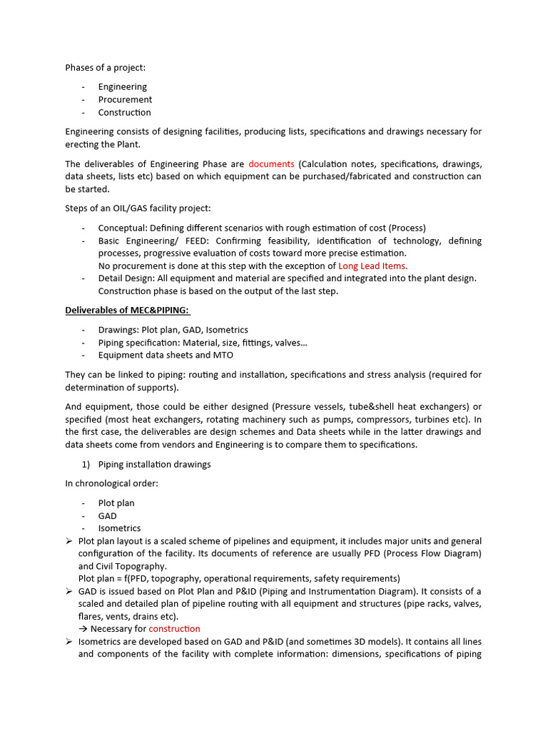 Phases of A Project | PDF