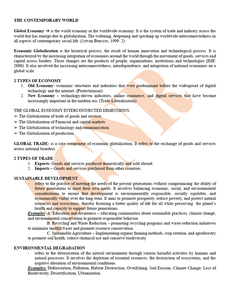 GE3 MIDTERM HANDOUT Agnr | PDF