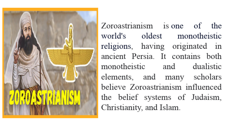 The Zoroastrianism | PDF