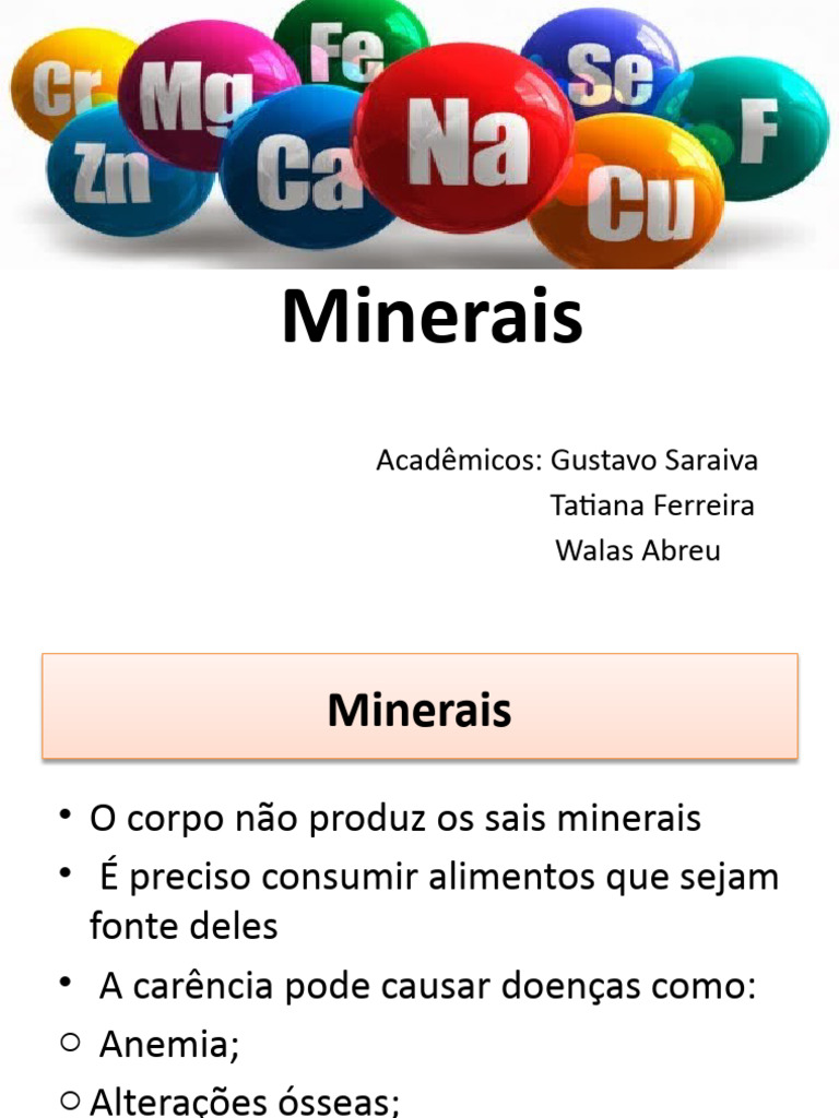 Minerais Pdf