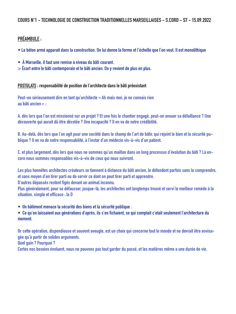Cours 1 | PDF