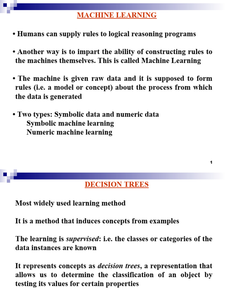 Decision Trees in Machine Learning | PDF | Teaching Methods & Materials