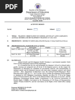 GAD Accomplishment Report Template | PDF | Justice | Crime & Violence