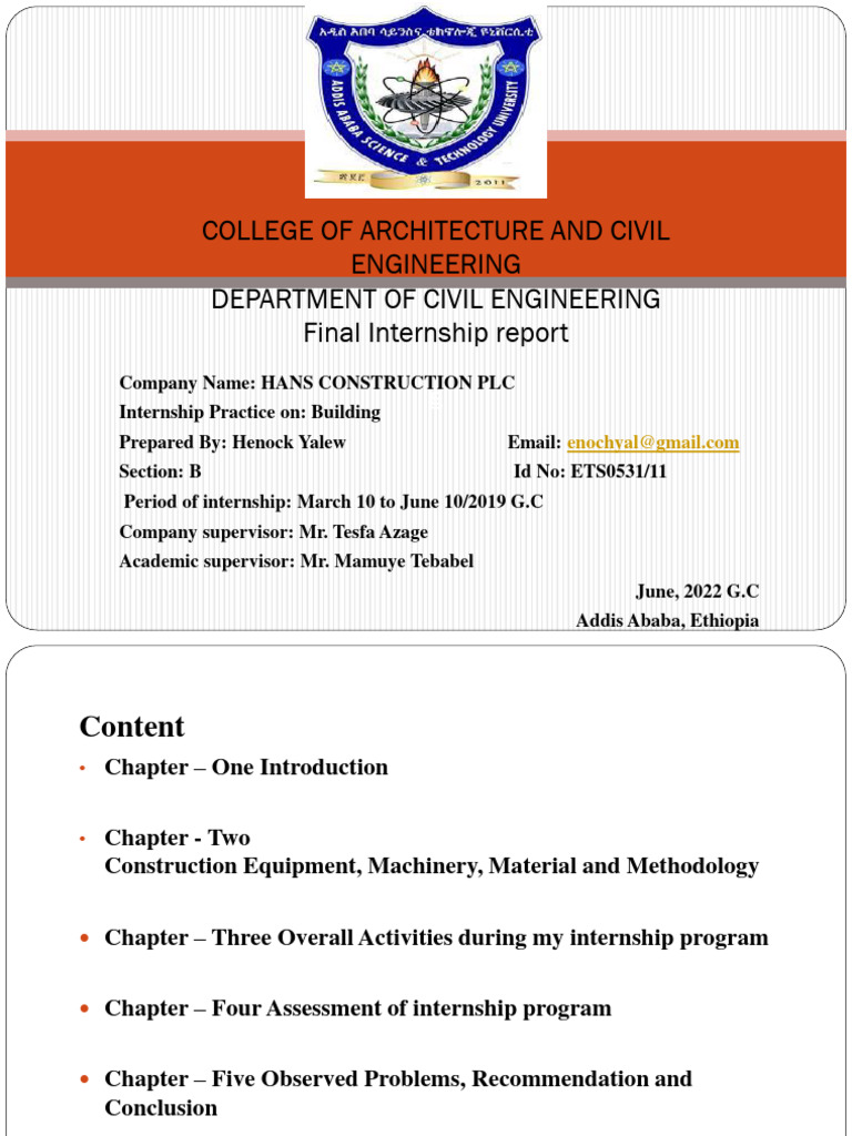 College of Architecture and Civil Engineering Department of Civil ...