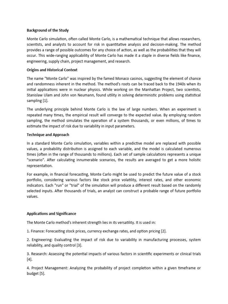 Background of The Study | PDF | Computers