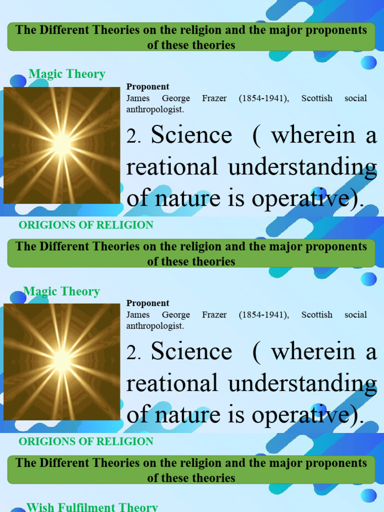 Theories On Religions | PDF | Philosophy