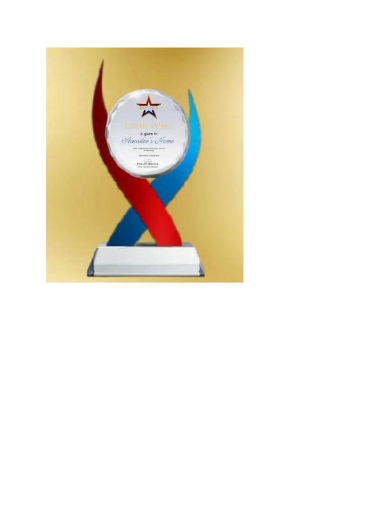 Sample Plaque Design | PDF