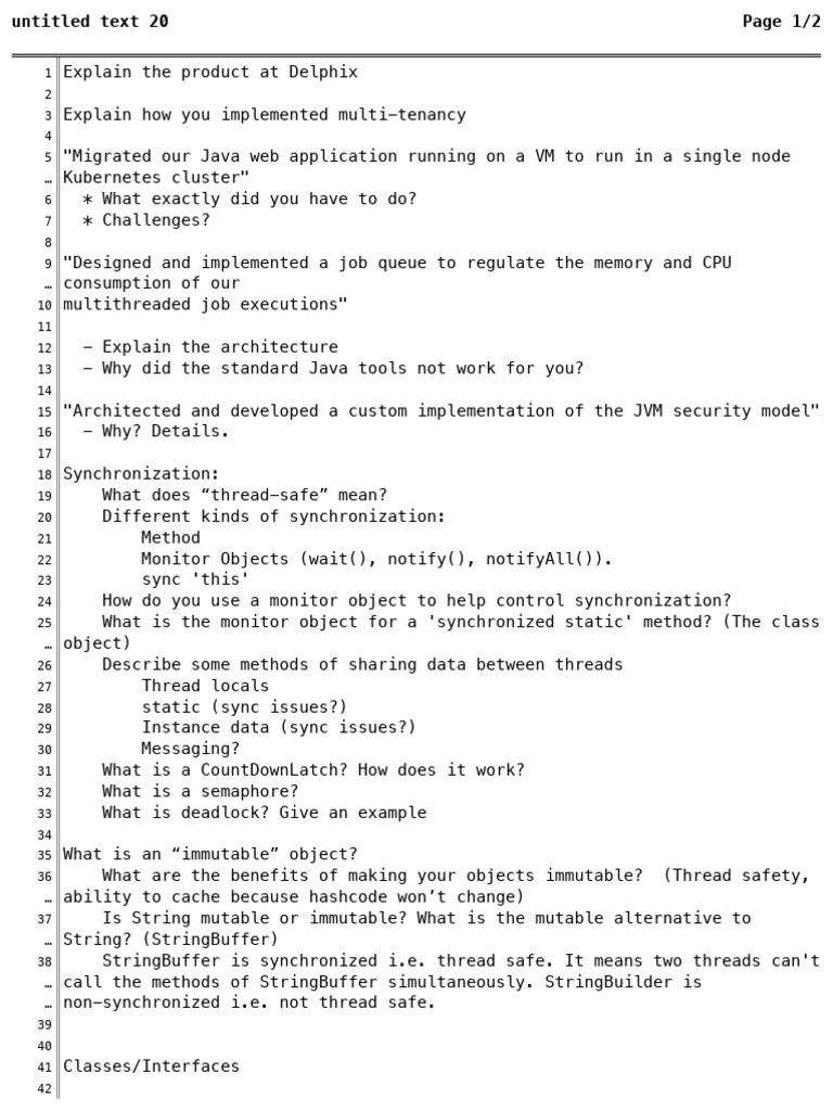 Java App Migration & Synchronization Guide | PDF | Technology & Engineering