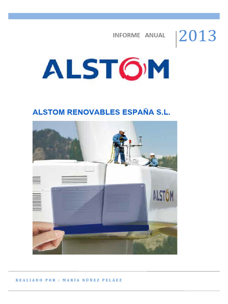 Alstom Renovables España | PDF