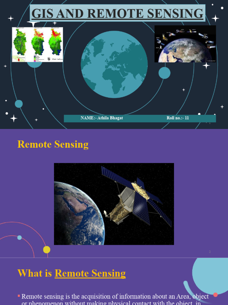 Geographical Information System and Remote Sensing | PDF | Science ...
