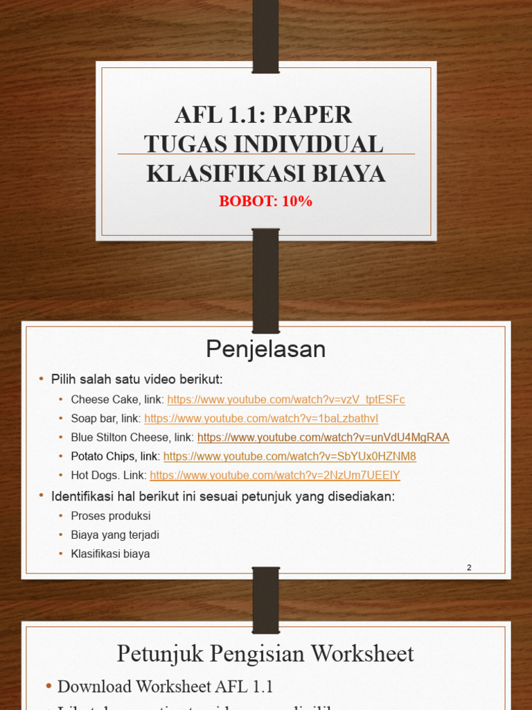 Penjelasan AFL 1.1 | PDF