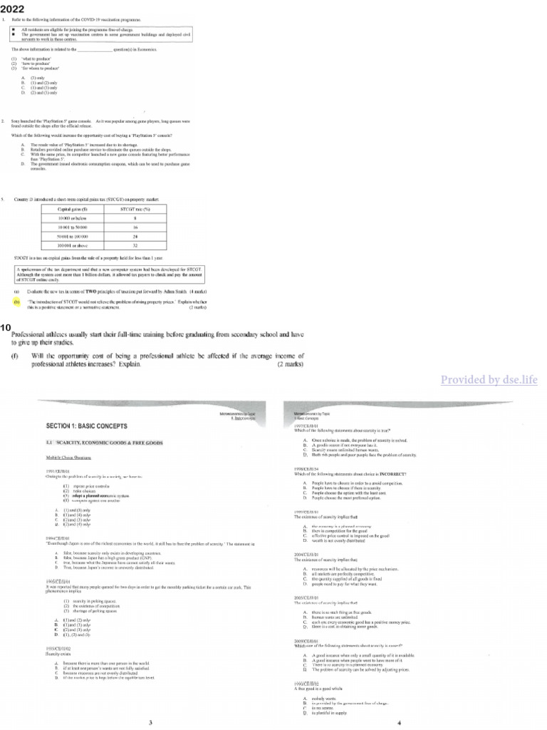 Provided by Dse - Life | PDF