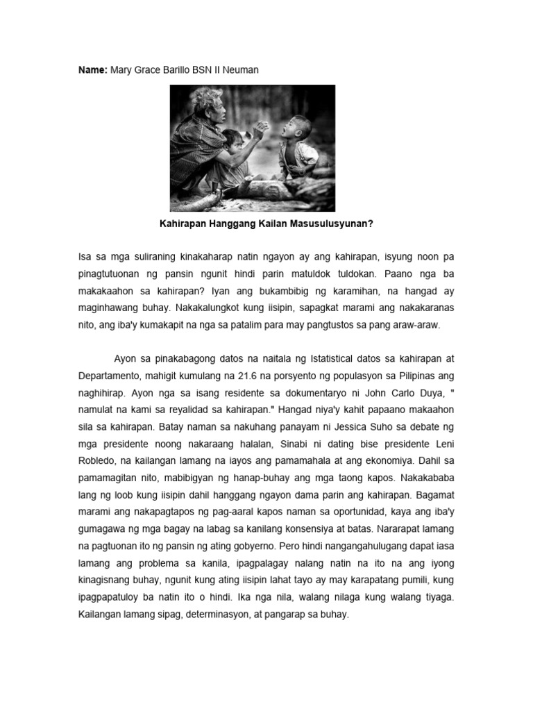 Assignment Artikulo | PDF