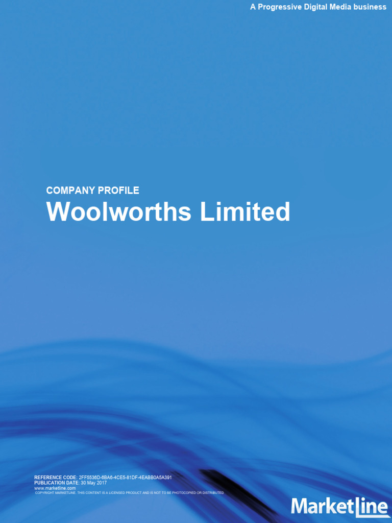 Woolsworths - SWOT Analysis | PDF