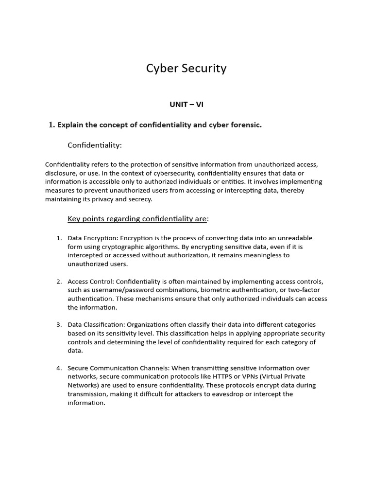 UT 6. Ques | PDF | Information Security | Computer Forensics