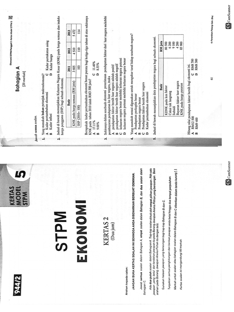 AKAUN REVISION Set5 | PDF