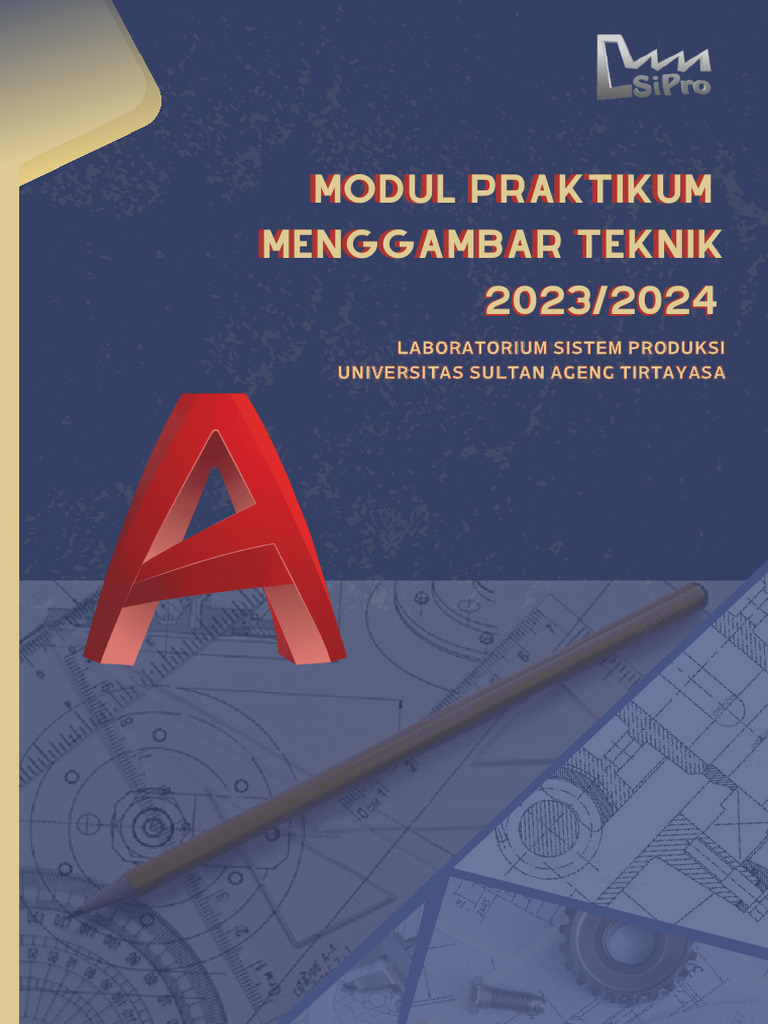 Modul Praktikum Menggambar Teknik | PDF