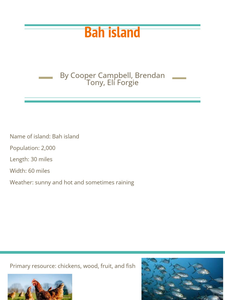 Bah Island | PDF | Travel