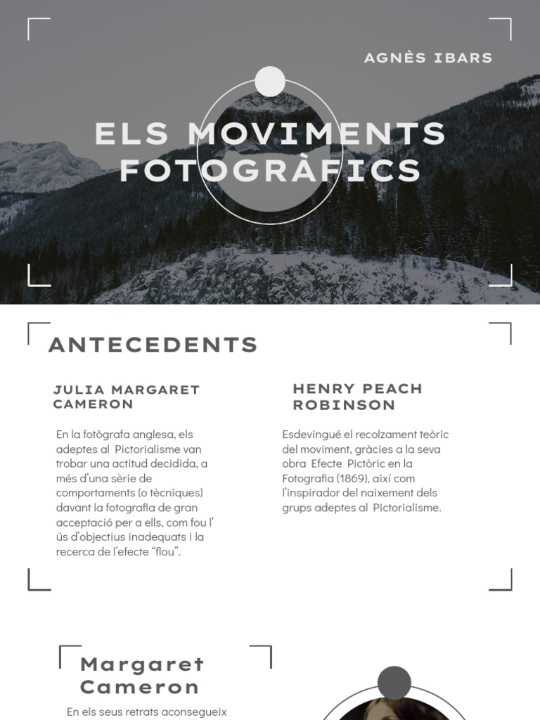 Els Moviments Fotogràfics | PDF
