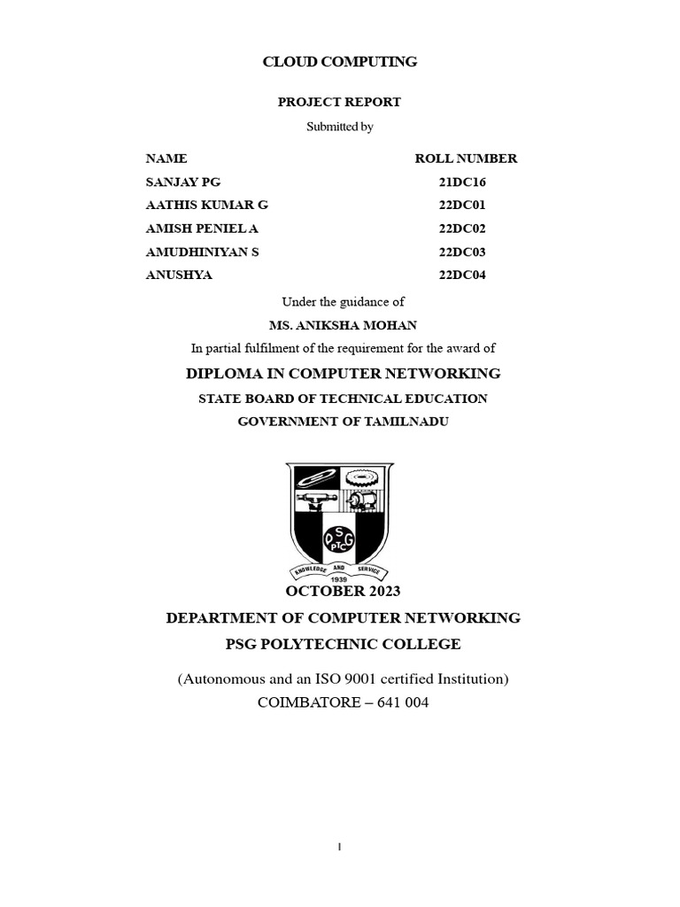 Final 3 Merged | PDF | Cloud Computing | I Cloud