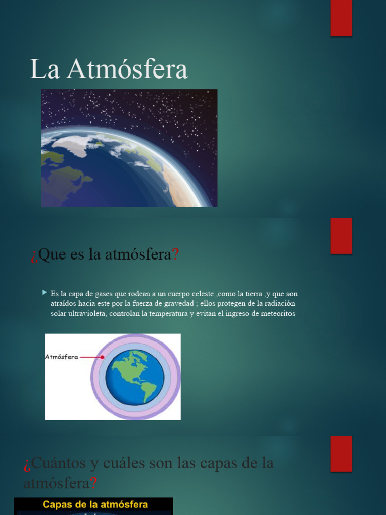 La Atmósfera | PDF