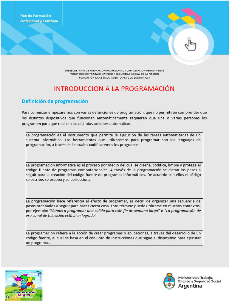 1-Introduccion A La Programacion | PDF