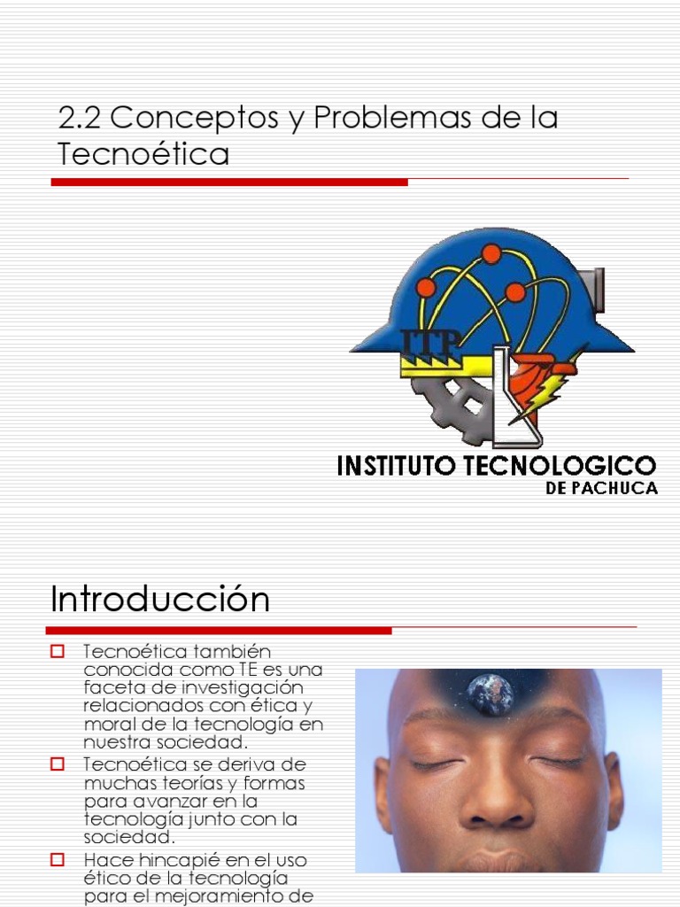 Conceptos y Problemas de La Tecnoetica | PDF