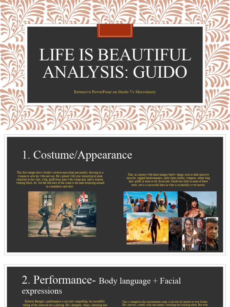 Life Is Beautiful Analysis | PDF