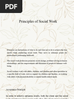 7 Principles of Social Work | PDF | Empathy | Nonverbal Communication