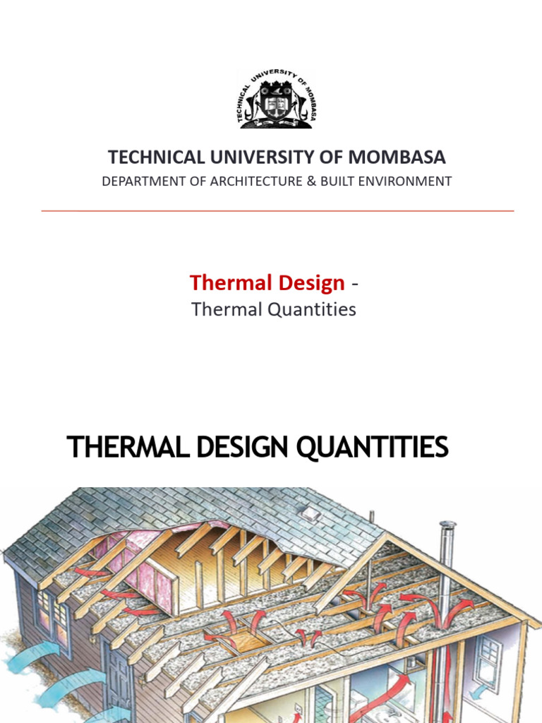 Thermal Quantities | PDF