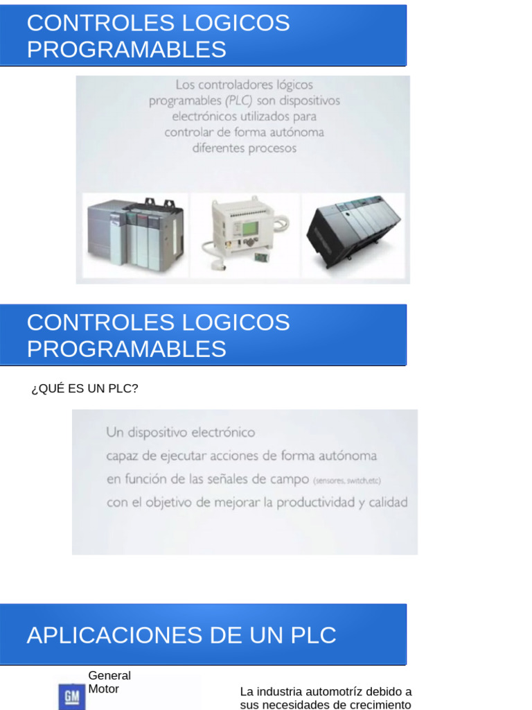 3 - 2 Qué Es Un PLC | PDF