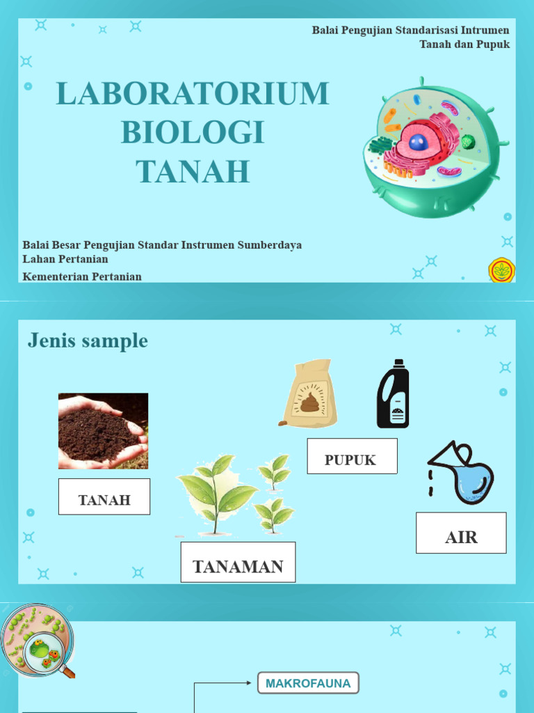 Presentasi Lab Biologi Tanah | PDF