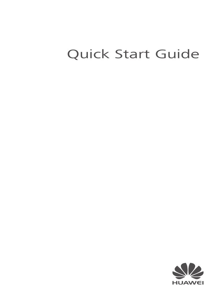 Huawei Y7 Prime 2018 Quick Start Guide | PDF | Waste | Recycling
