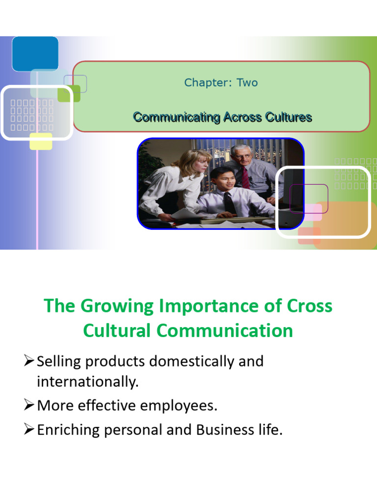Business Communication Chapter 2-Communications Across Culture | PDF ...