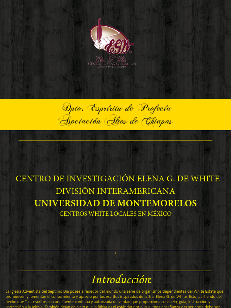 Documento Centros White | PDF